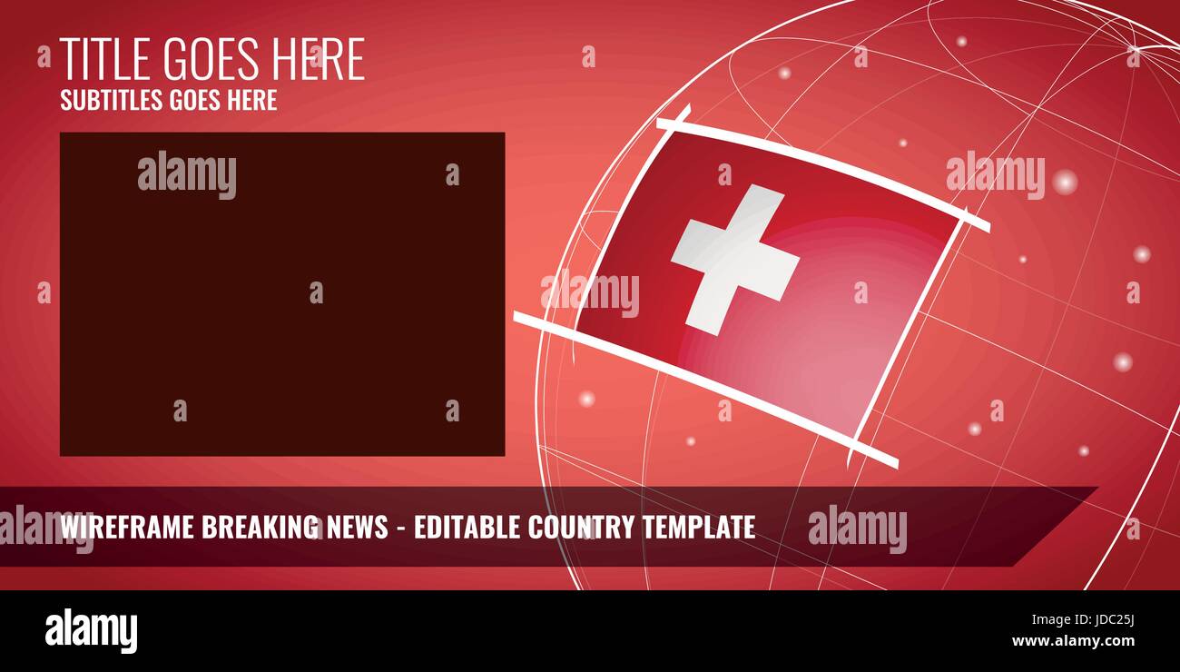 Switzerland news Stock Vector Images - Alamy