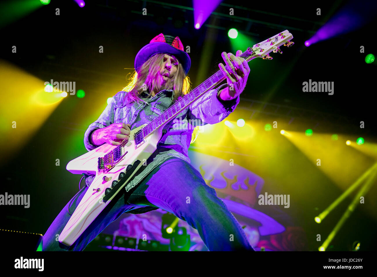 C.C DeViille Poison performs June13,2017 Oracle Arena Oakland ...