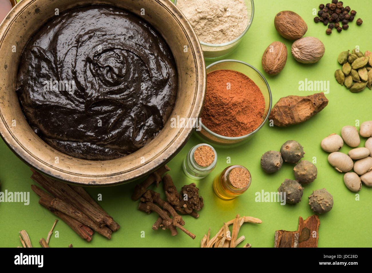 Indian Ayurvedic dietary supplement called Chyawanprash ...