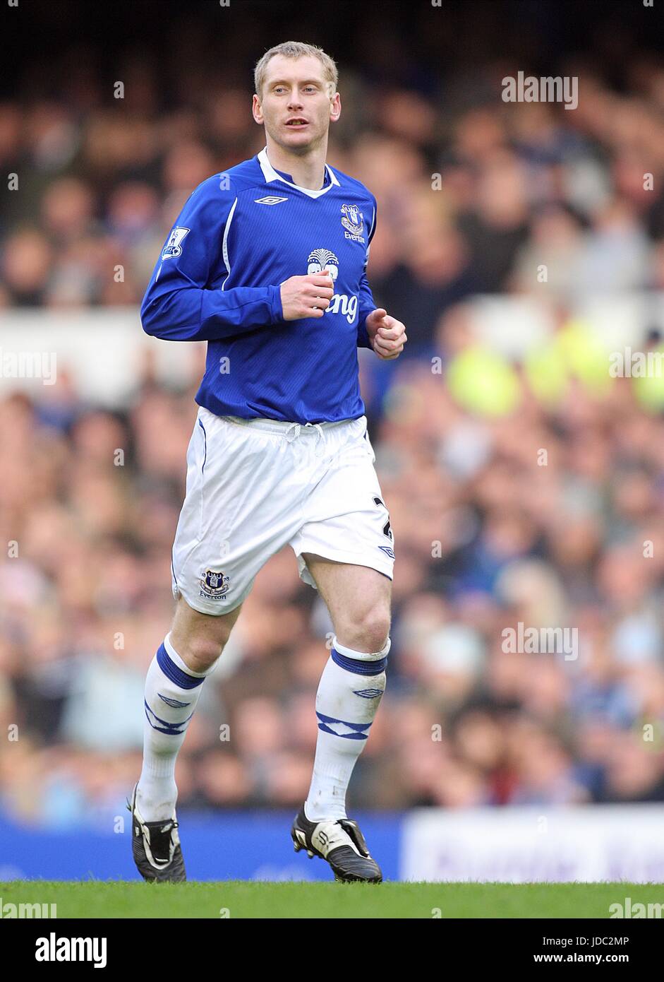 TONY HIBBERT EVERTON FC GOODISON PARK LIVERPOOL ENGLAND 15 February ...