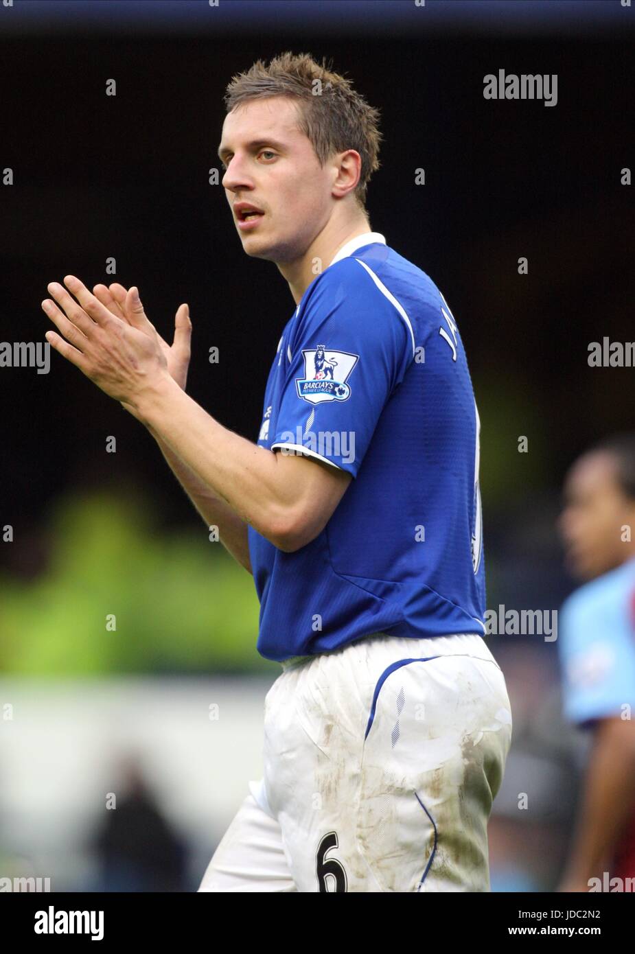 PHIL JAGIELKA EVERTON FC GOODISON PARK LIVERPOOL ENGLAND 15 February ...