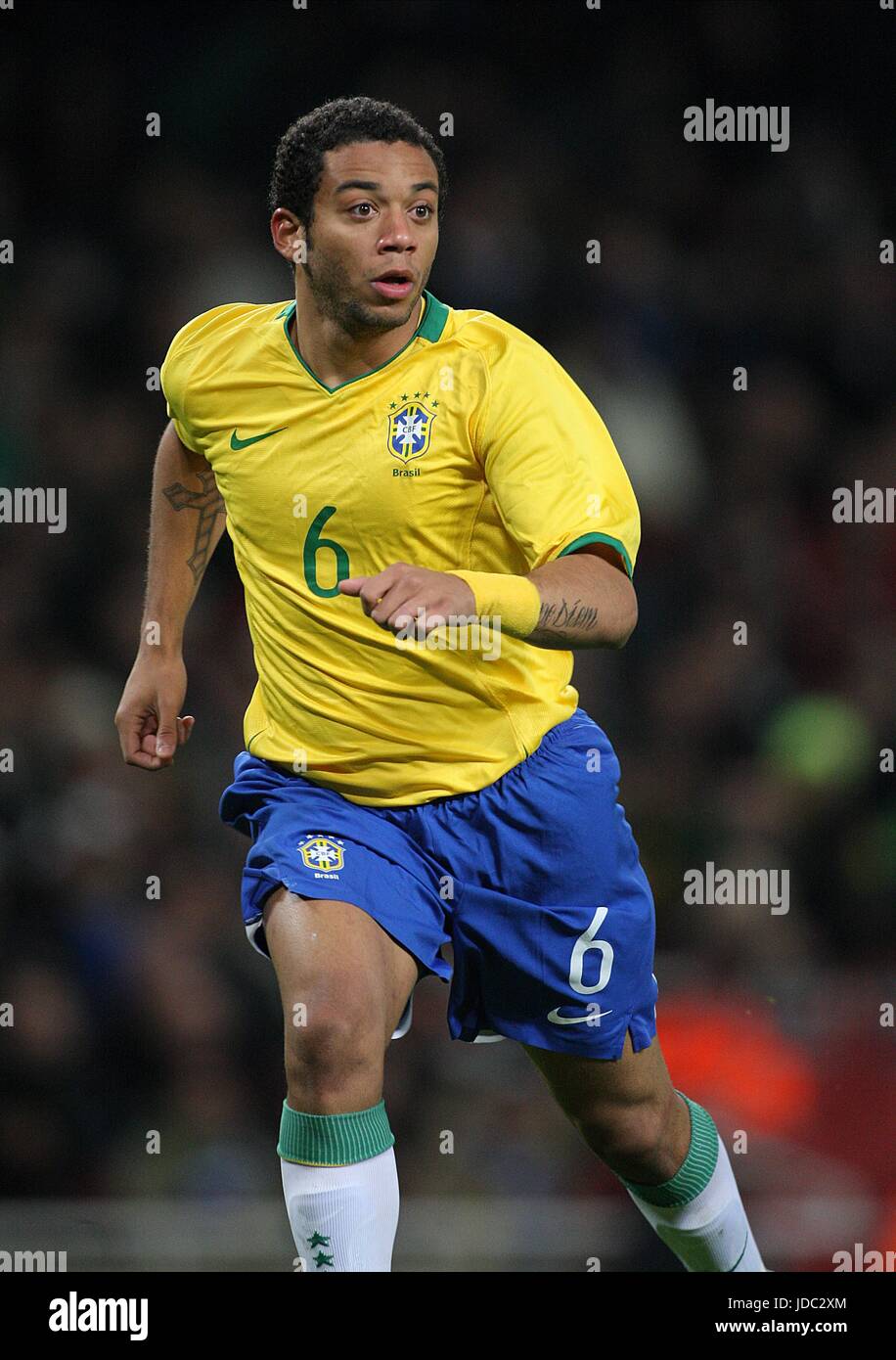 MARCELO BRAZIL & REAL MADRID EMIRATES STADIUM LONDON ENGLAND 10 ...