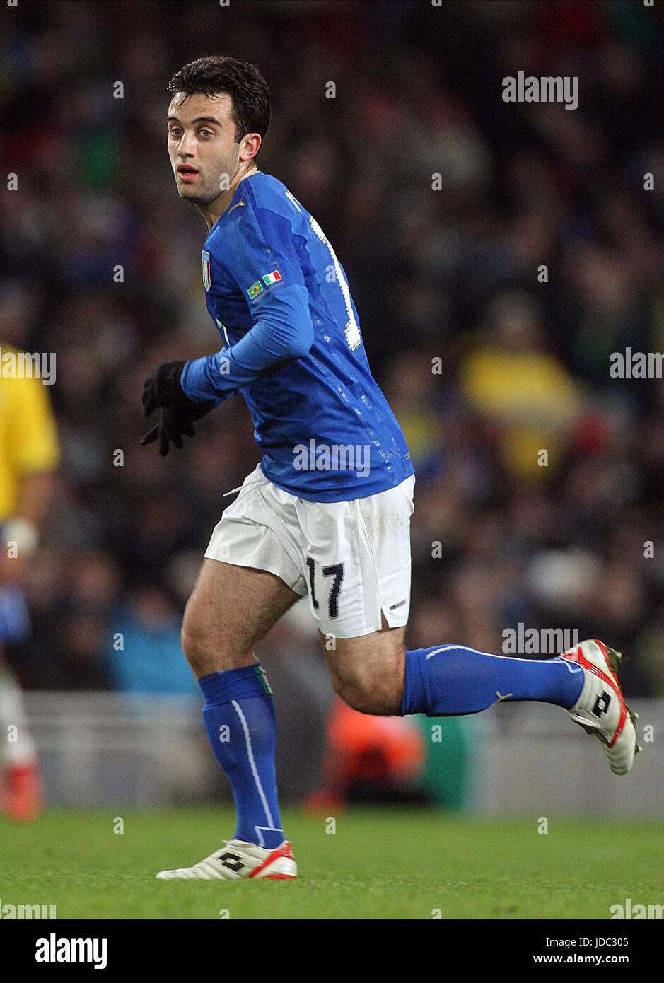 GIUSEPPE ROSSI ITALY & VILLA REAL EMIRATES STADIUM LONDON ENGLAND 10 ...