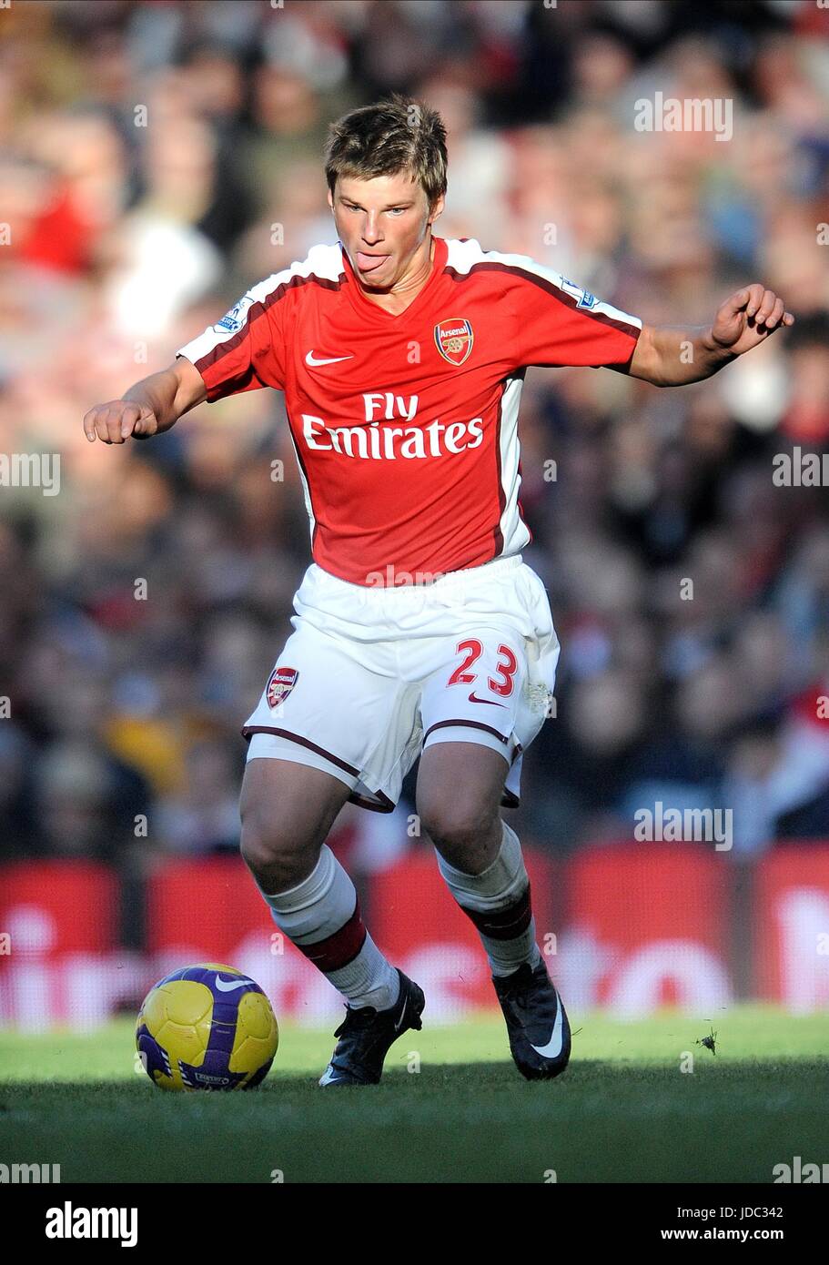 Emirates stadium andrey arshavin hi-res stock photography and images ...