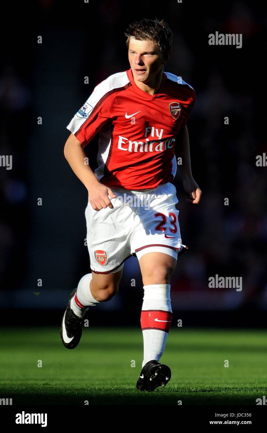 ANDREY ARSHAVIN ARSENAL FC EMIRATES STADIUM LONDON ENGLAND 21 February ...