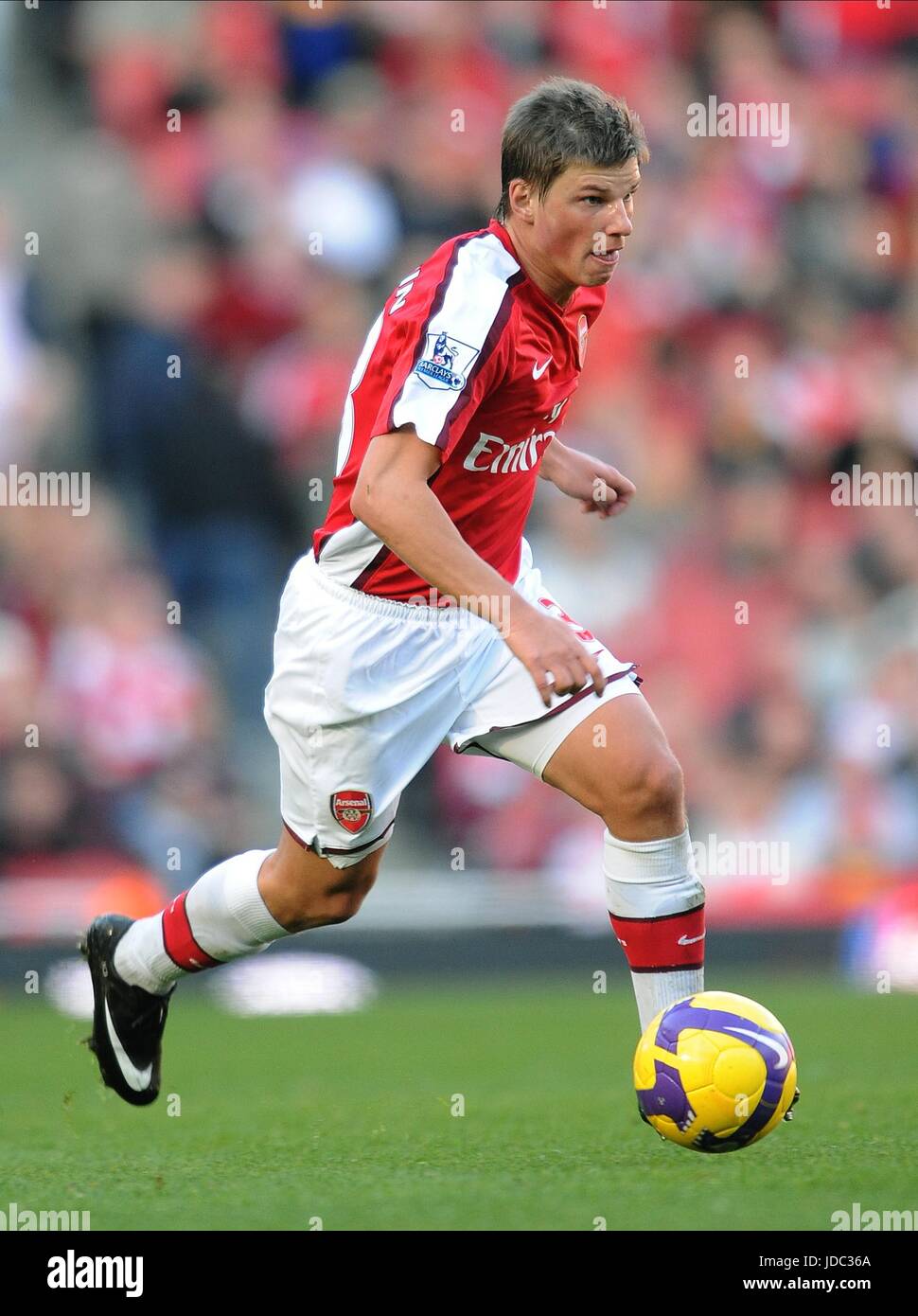 ANDREY ARSHAVIN ARSENAL FC EMIRATES STADIUM LONDON ENGLAND 21 February ...
