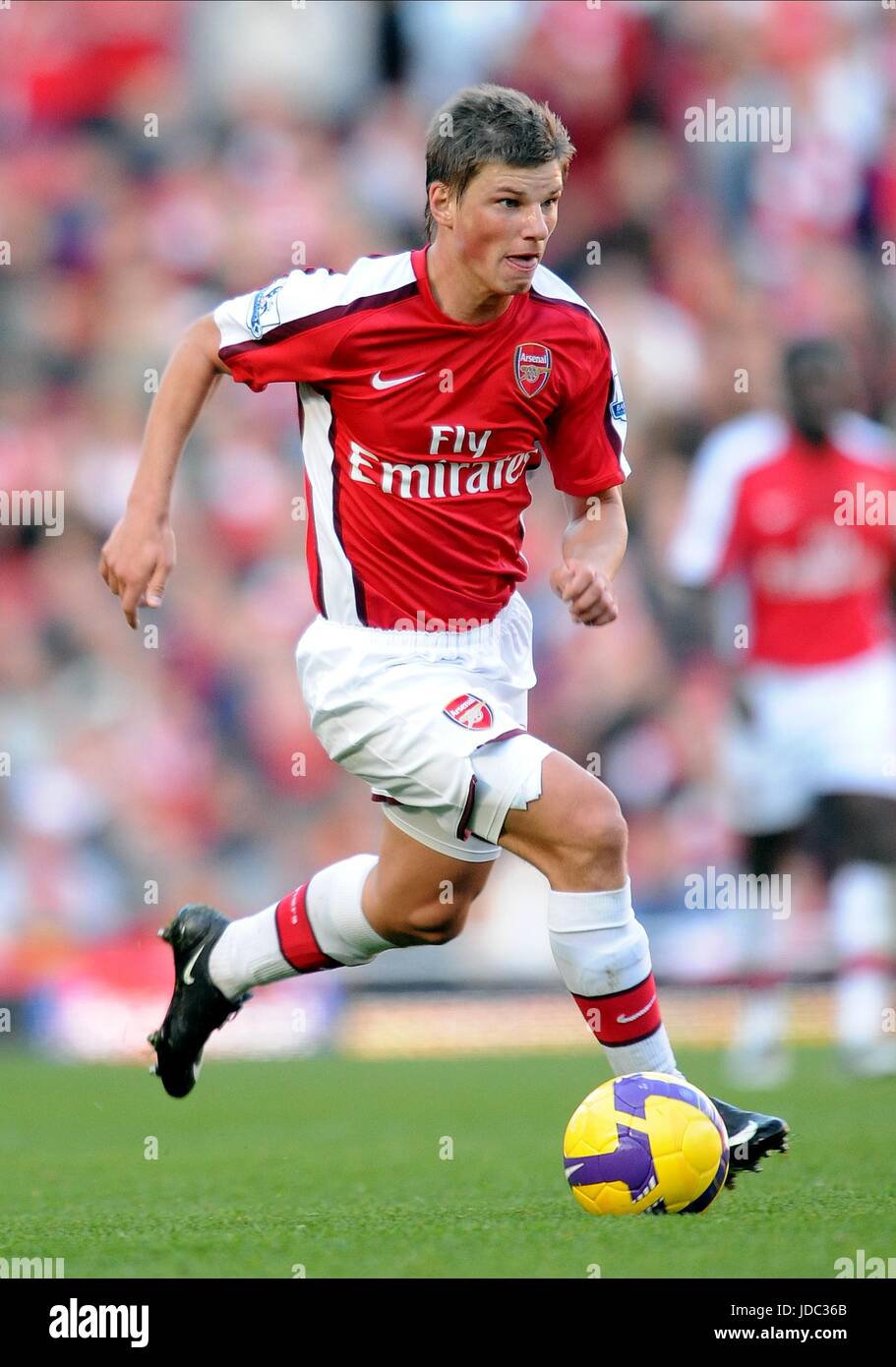 Emirates stadium andrey arshavin hi-res stock photography and images ...