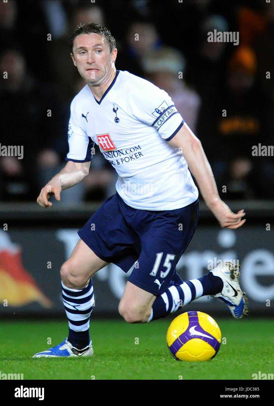 ROBBIE KEANE TOTTENHAM HOTSPUR FC KC STADIUM HULL ENGLAND 23 February ...