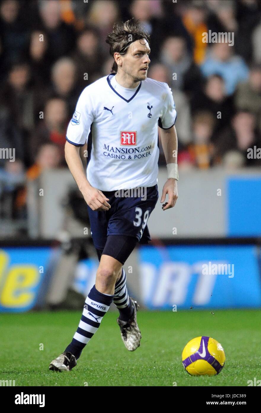 JONATHAN WOODGATE TOTTENHAM HOTSPUR FC KC STADIUM HULL ENGLAND 23 ...