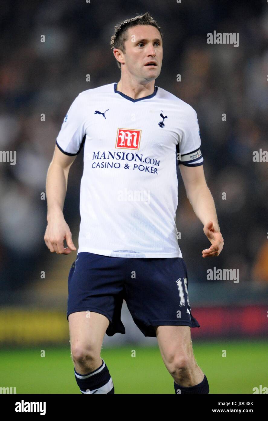 ROBBIE KEANE TOTTENHAM HOTSPUR FC KC STADIUM HULL ENGLAND 23 February ...