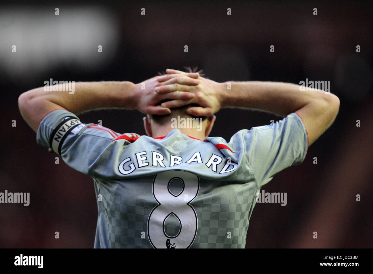 STEVEN GERRARD MIDDLESBROUGH V LIVERPOOL THE RIVERSIDE MIDDLESBROUGH ...