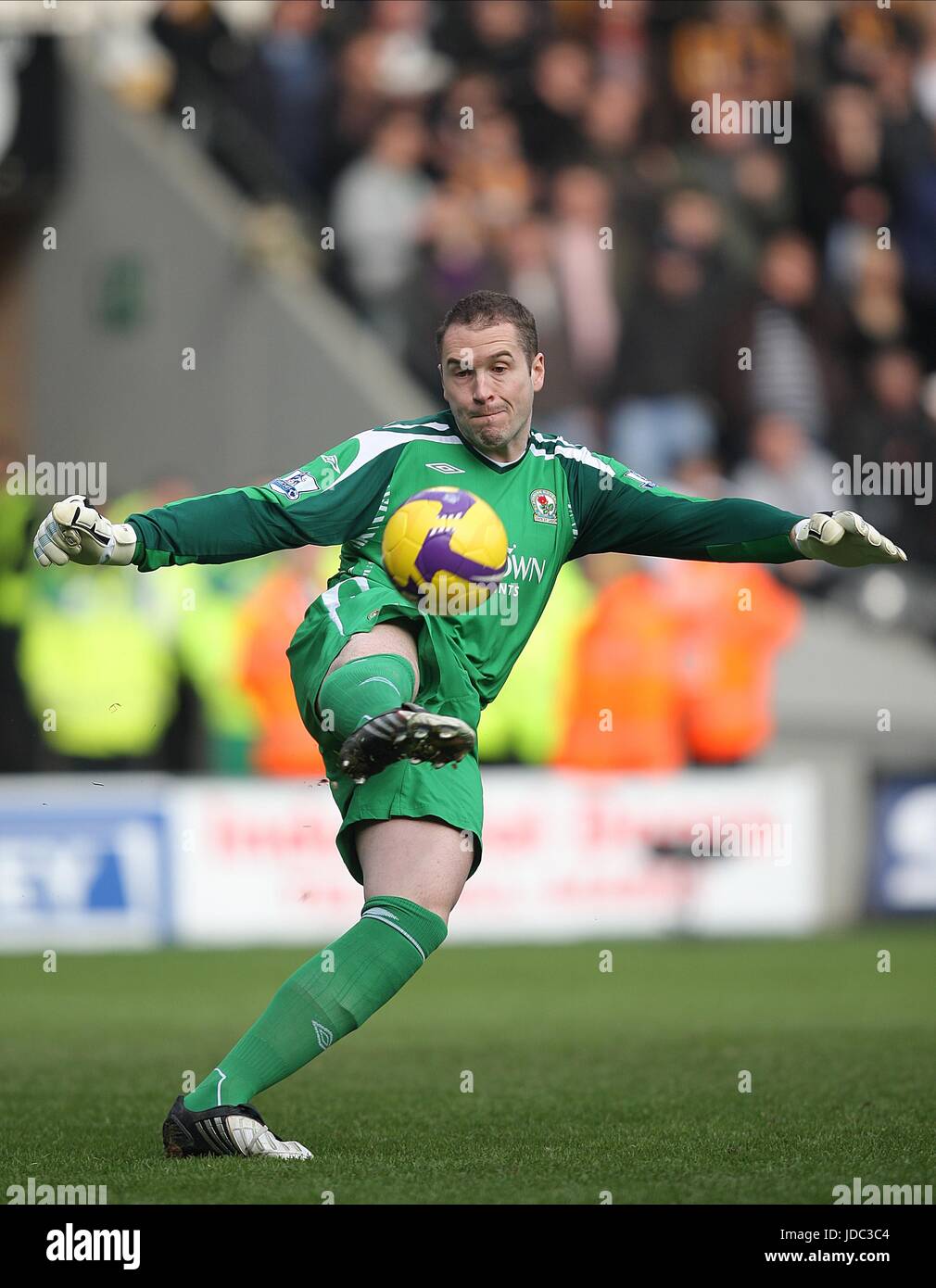 PAUL ROBINSON HULL CITY V BLACKBURN ROVERS KC STADIUM HULL ENGLAND 01 ...