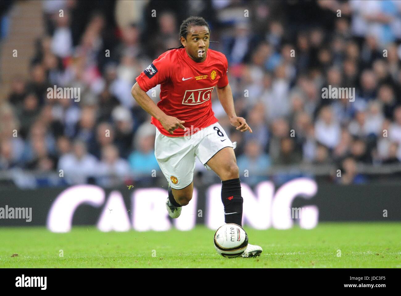 ANDERSON MANCHESTER UNITED FC WEMBLEY STADIUM LONDON ENGLAND 01 March ...