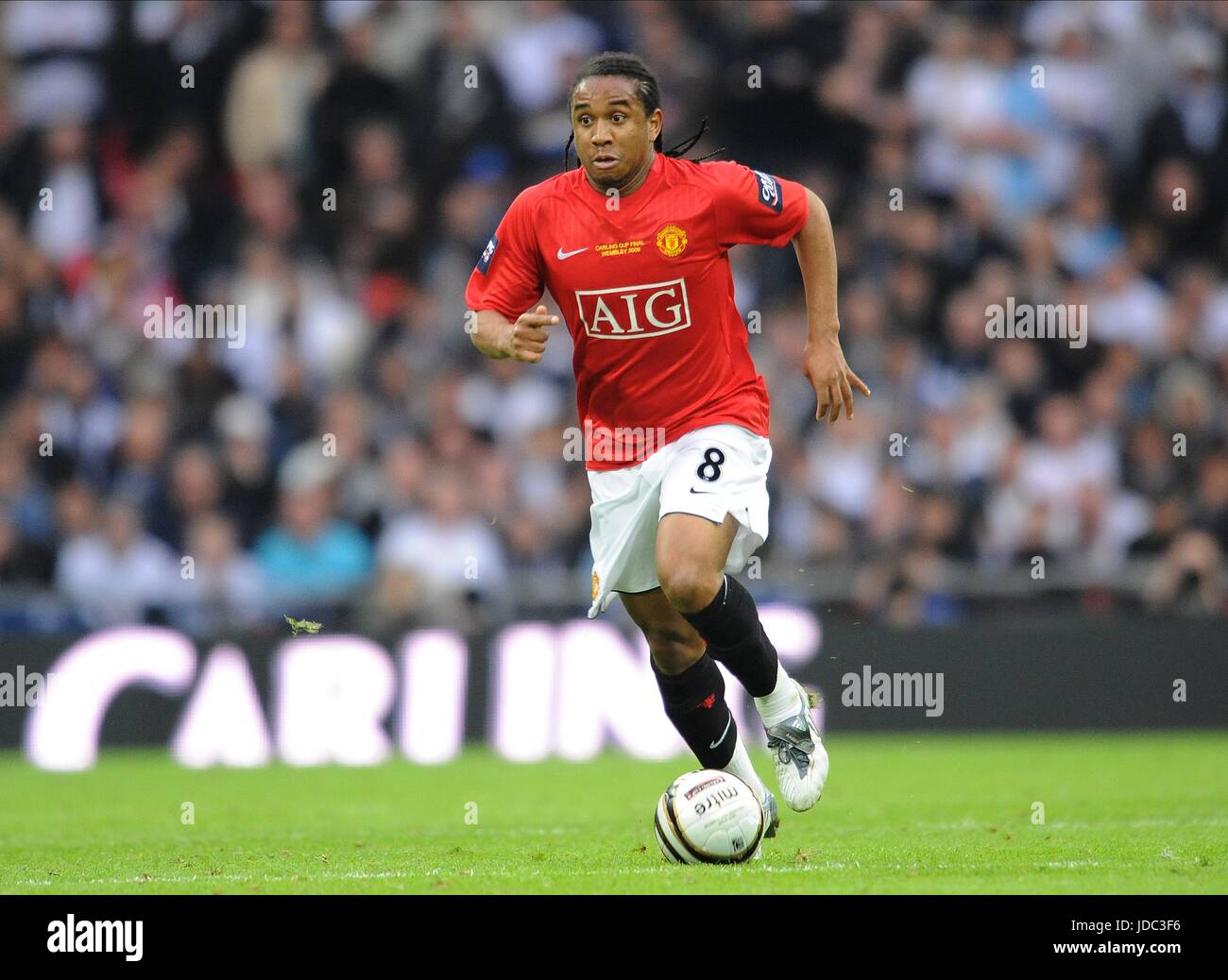 ANDERSON MANCHESTER UNITED FC WEMBLEY STADIUM LONDON ENGLAND 01 March ...