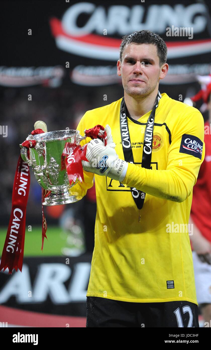 BEN FOSTER MANCHESTER UNITED FC WEMBLEY STADIUM LONDON ENGLAND 01 March ...