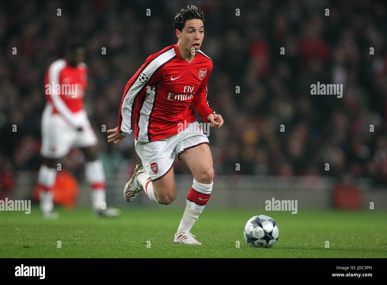 SAMIR NASRI ARSENAL FC EMIRATES STADIUM LONDON ENGLAND 24 February 2009 ...