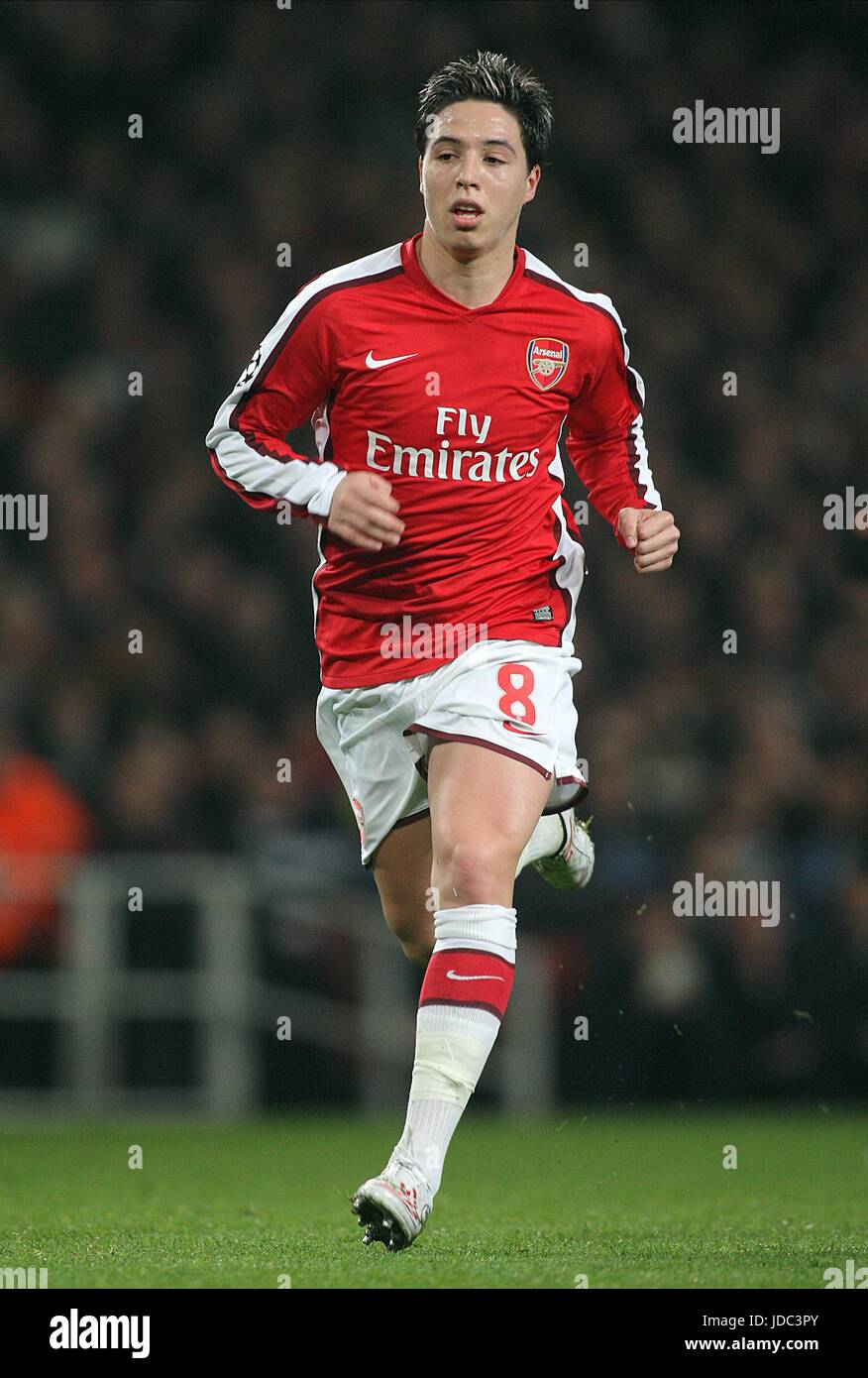SAMIR NASRI ARSENAL FC EMIRATES STADIUM LONDON ENGLAND 24 February 2009 ...