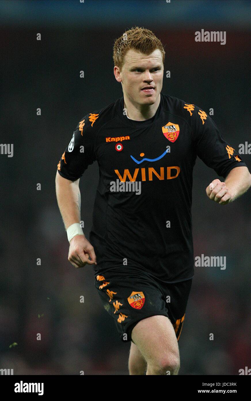 JOHN ARNE RIISE AS ROMA EMIRATES STADIUM LONDON ENGLAND 24 February ...