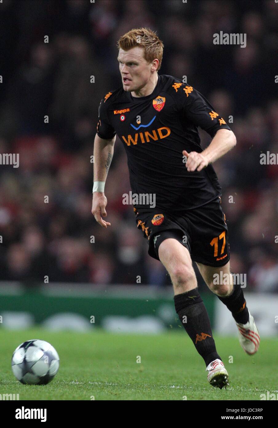JOHN ARNE RIISE AS ROMA EMIRATES STADIUM LONDON ENGLAND 24 February ...