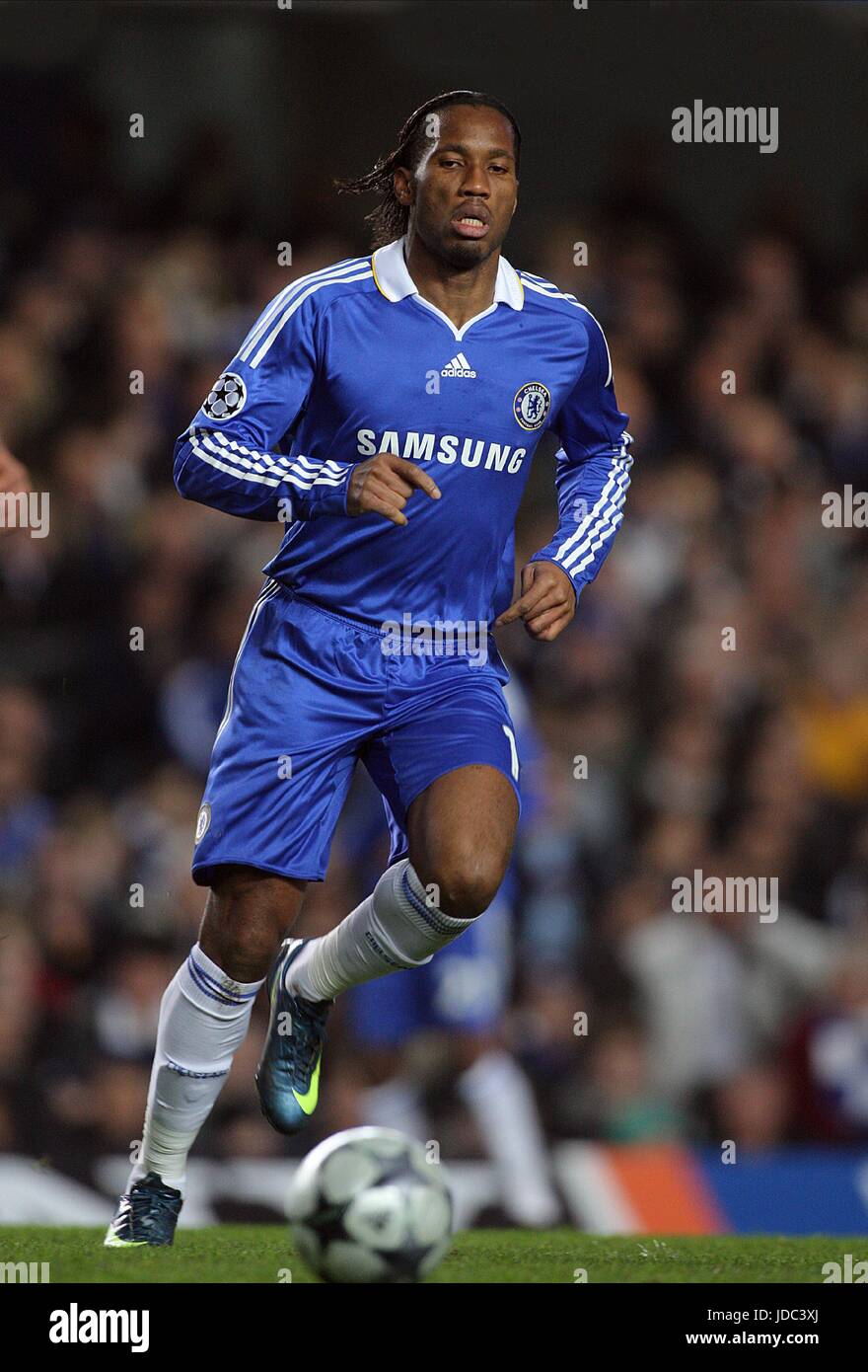 DIDIER DROGBA CHELSEA FC STAMFORD BRIDGE LONDON ENGLAND 25 February ...