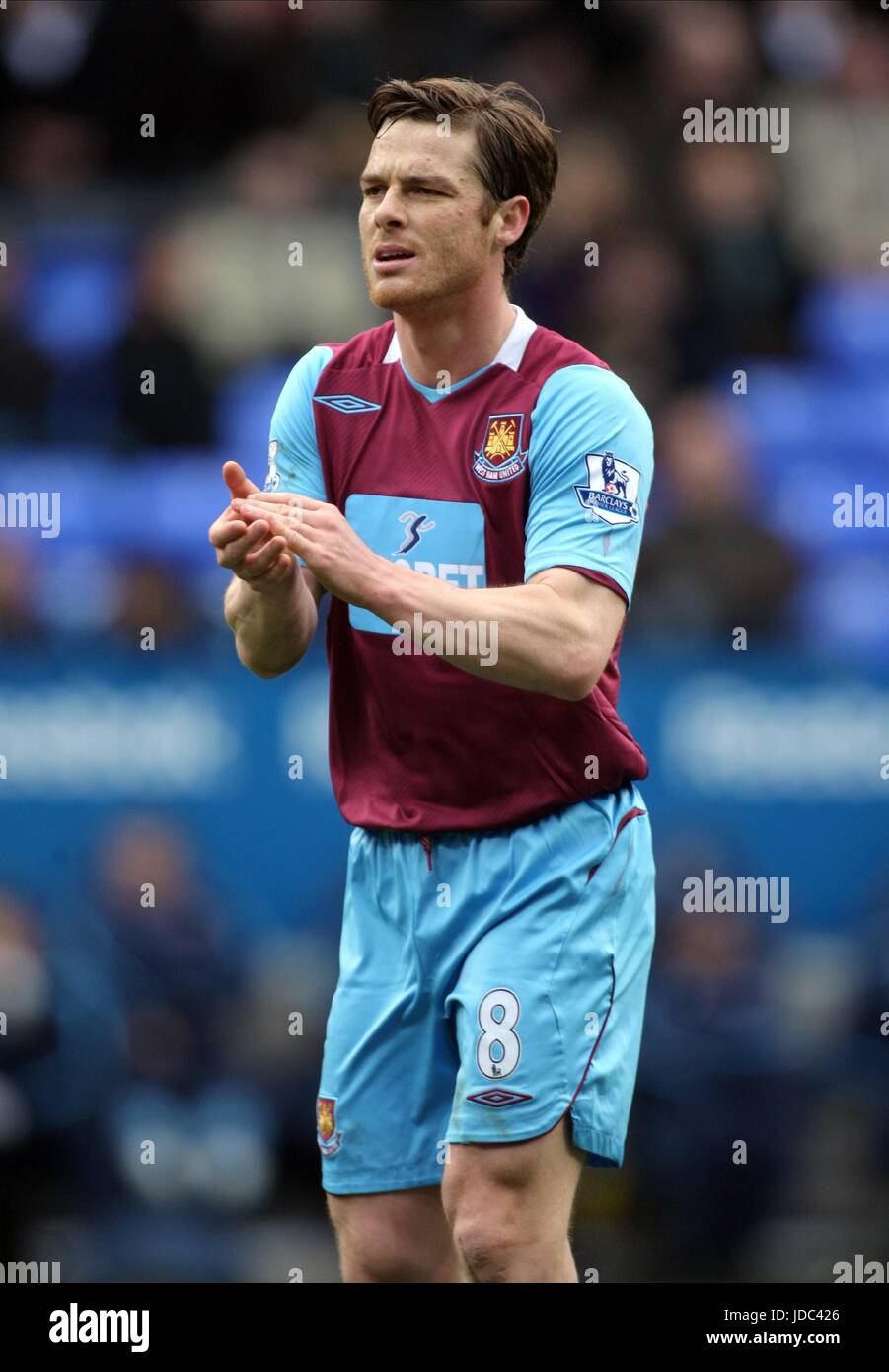 SCOTT PARKER WEST HAM UNITED FC REEBOK STADIUM BOLTON ENGLAND 21 ...