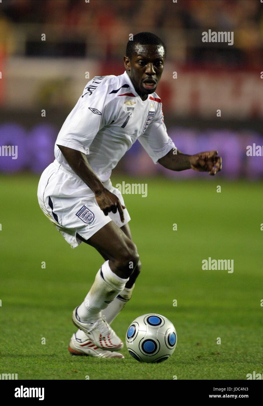 SHAUN WRIGHT-PHILLIPS ENGLAND & MANCHESTER CITY FC ESTADIO RAMON ...