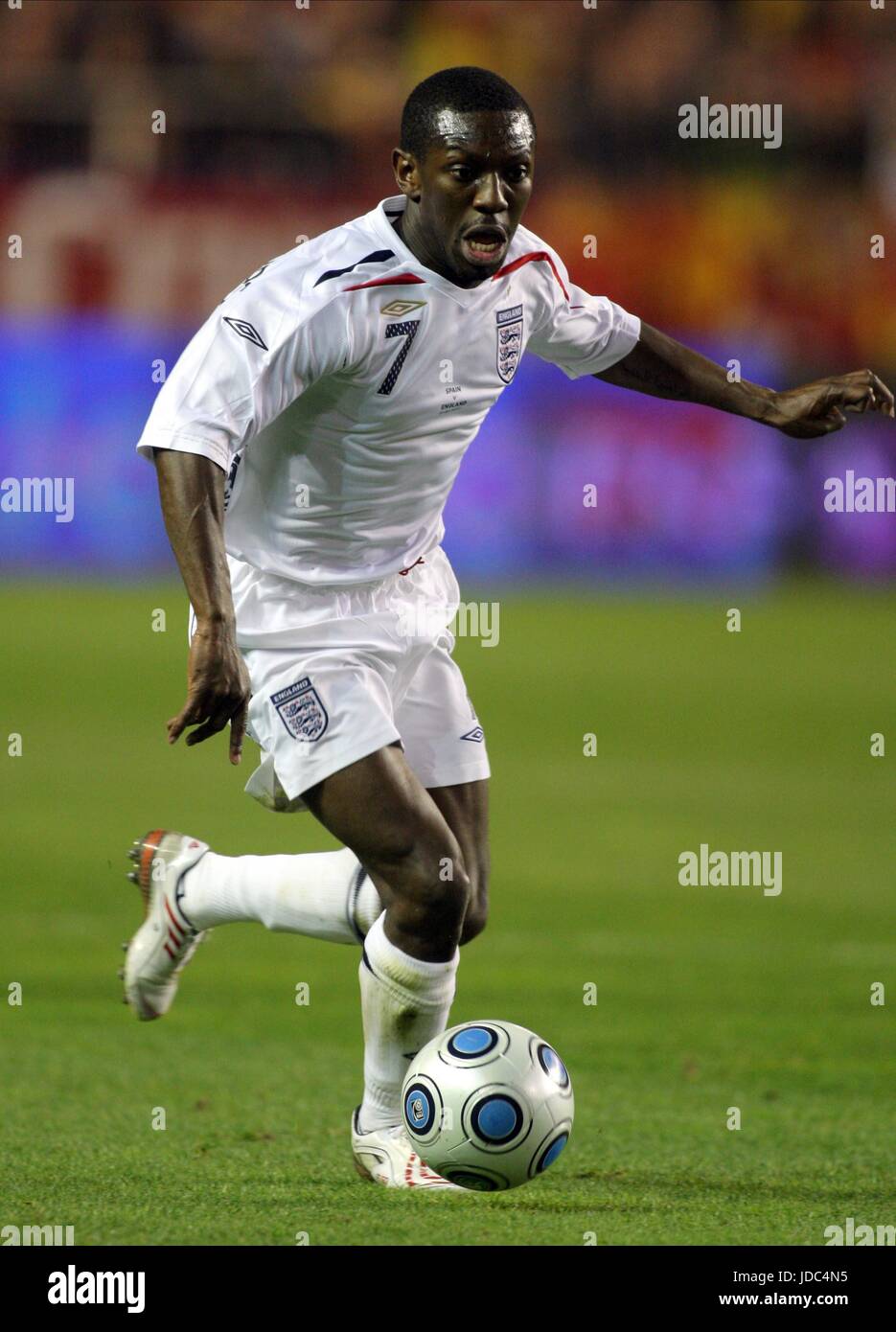 SHAUN WRIGHT-PHILLIPS ENGLAND & MANCHESTER CITY FC ESTADIO RAMON ...