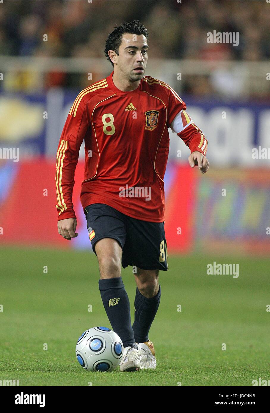 XAVI SPAIN & BARCELONA ESTADIO RAMON SANCHEZ PIZJUAN SEVILLE SPAIN 11 ...