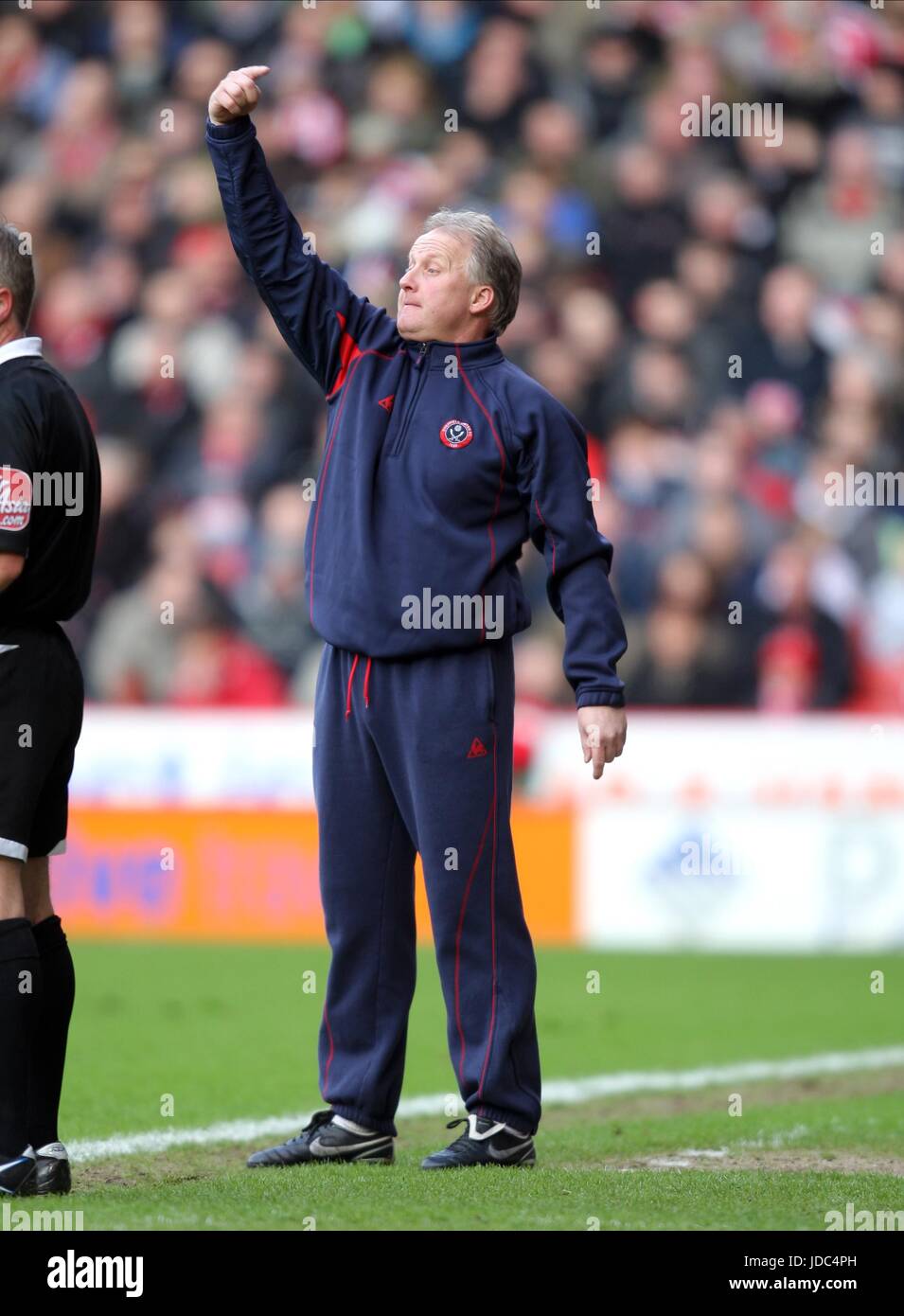 KEVIN BLACKWELL SHEFFIELD UTD V DERBY COUNTY BRAMALL LANE SHEFFIELD ...