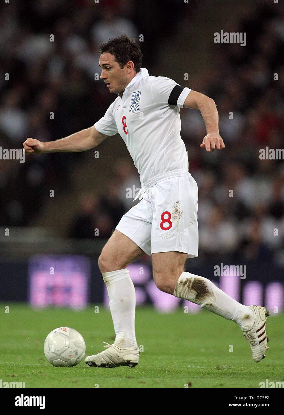FRANK LAMPARD ENGLAND & CHELSEA FC WEMBLEY STADIUM LONDON ENGLAND 01 ...