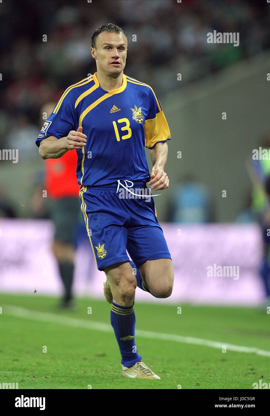 V'YACHESLAV SHEVCHUK UKRAINE WEMBLEY STADIUM LONDON ENGLAND 01 April ...
