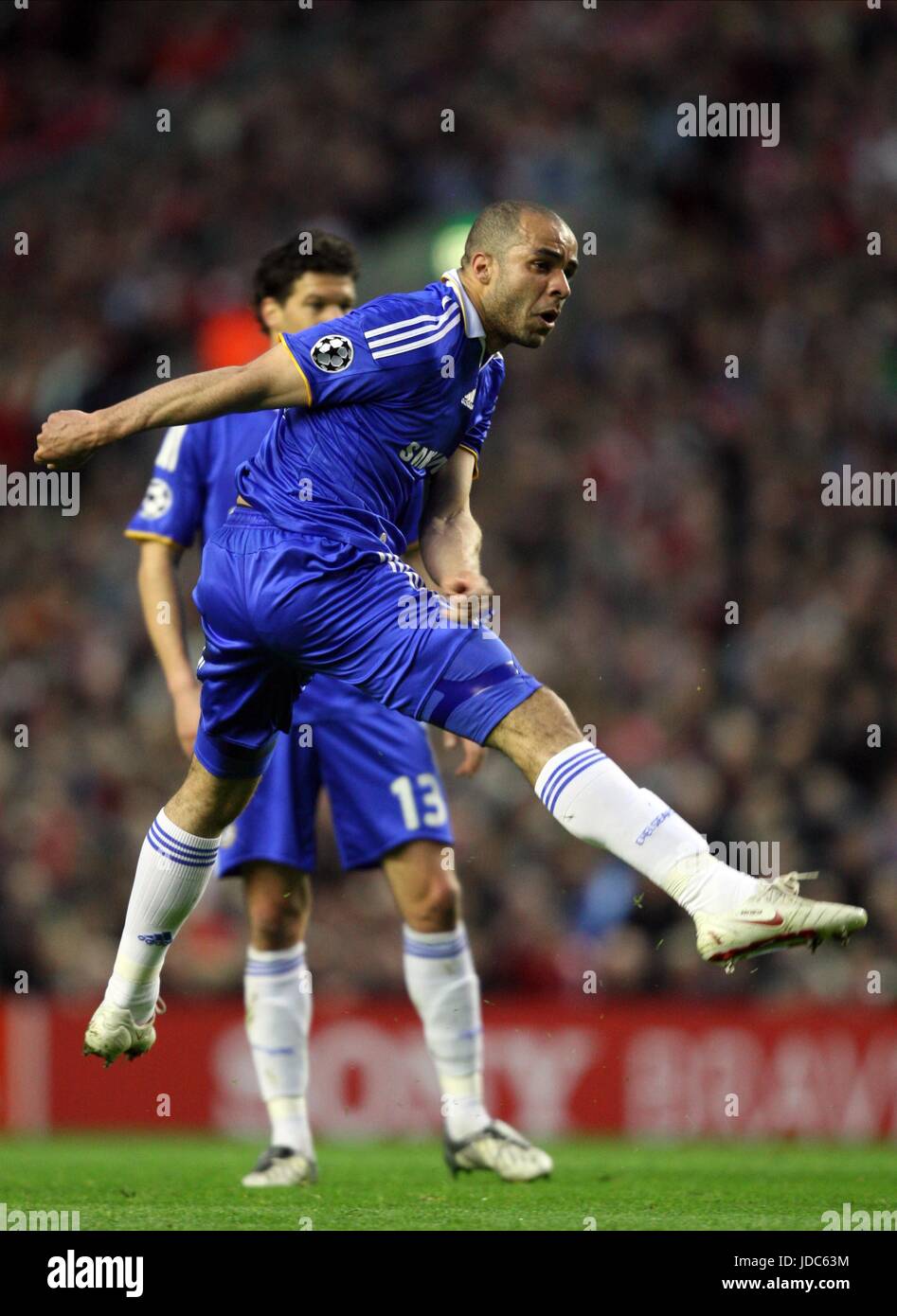 ALEX CHELSEA FC ANFIELD LIVERPOOL ENGLAND 08 April 2009 Stock Photo - Alamy