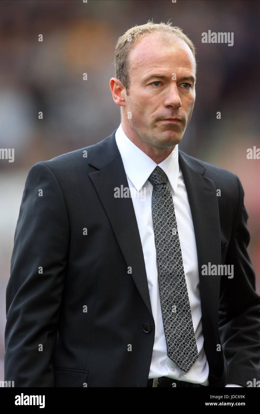 ALAN SHEARER NEWCASTLE UNITED FC MANAGER BRITANNIA STADIUM STOKE ...