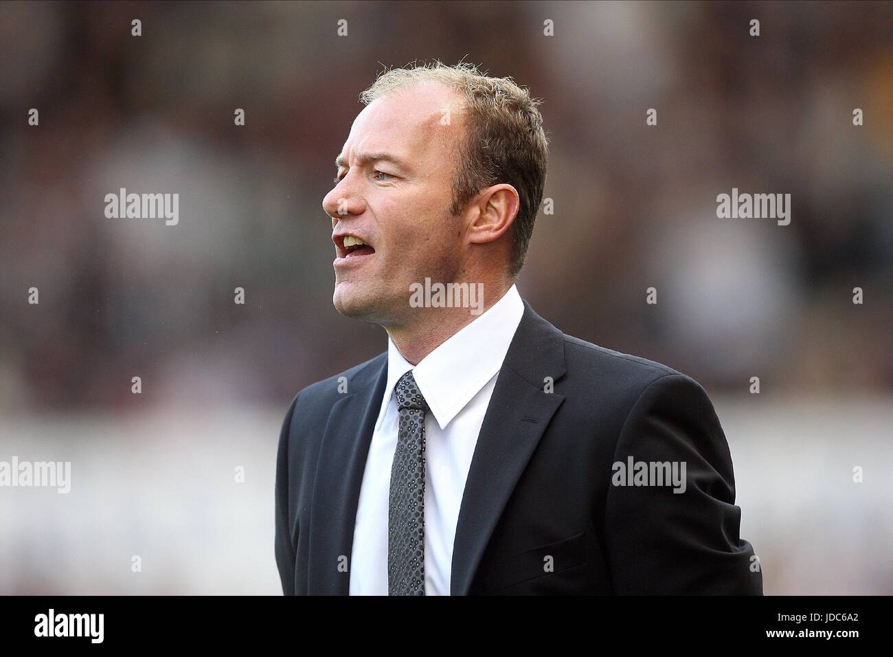 ALAN SHEARER NEWCASTLE UNITED FC MANAGER BRITANNIA STADIUM STOKE ...