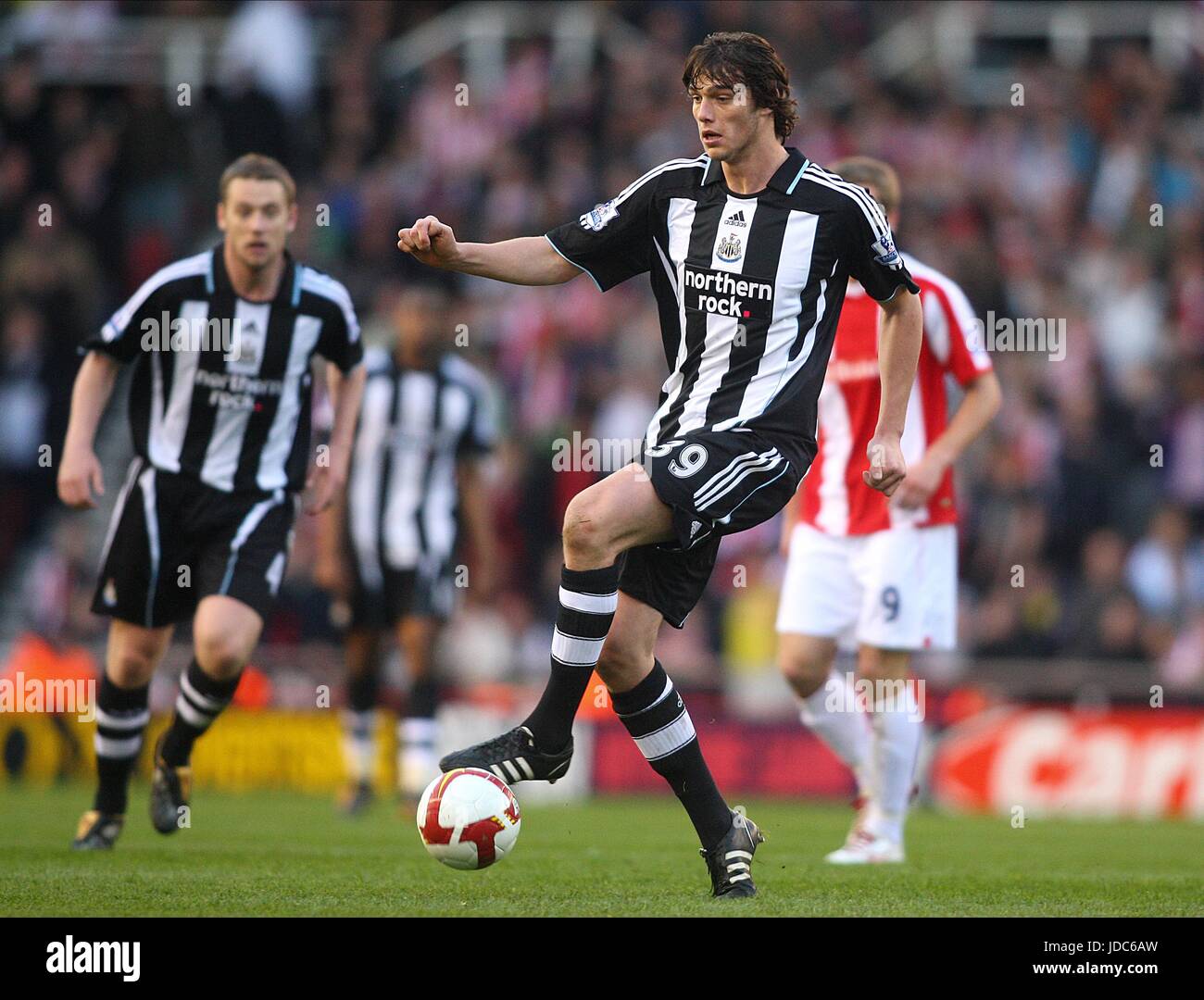 ANDY CARROLL NEWCASTLE UNITED FC BRITANNIA STADIUM STOKE ENGLAND 11 ...