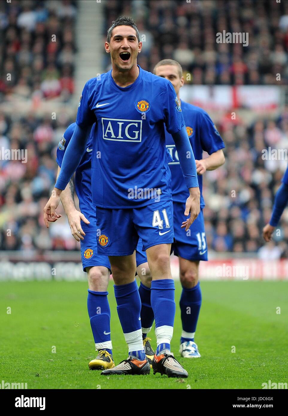 Federico macheda manchester united goal hi-res stock photography and ...