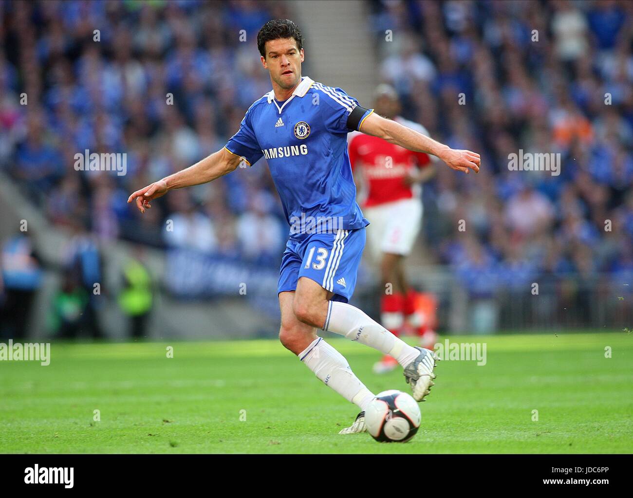 MICHAEL BALLACK CHELSEA FC WEMBLEY STADIUM LONDON ENGLAND 18 April 2009 ...