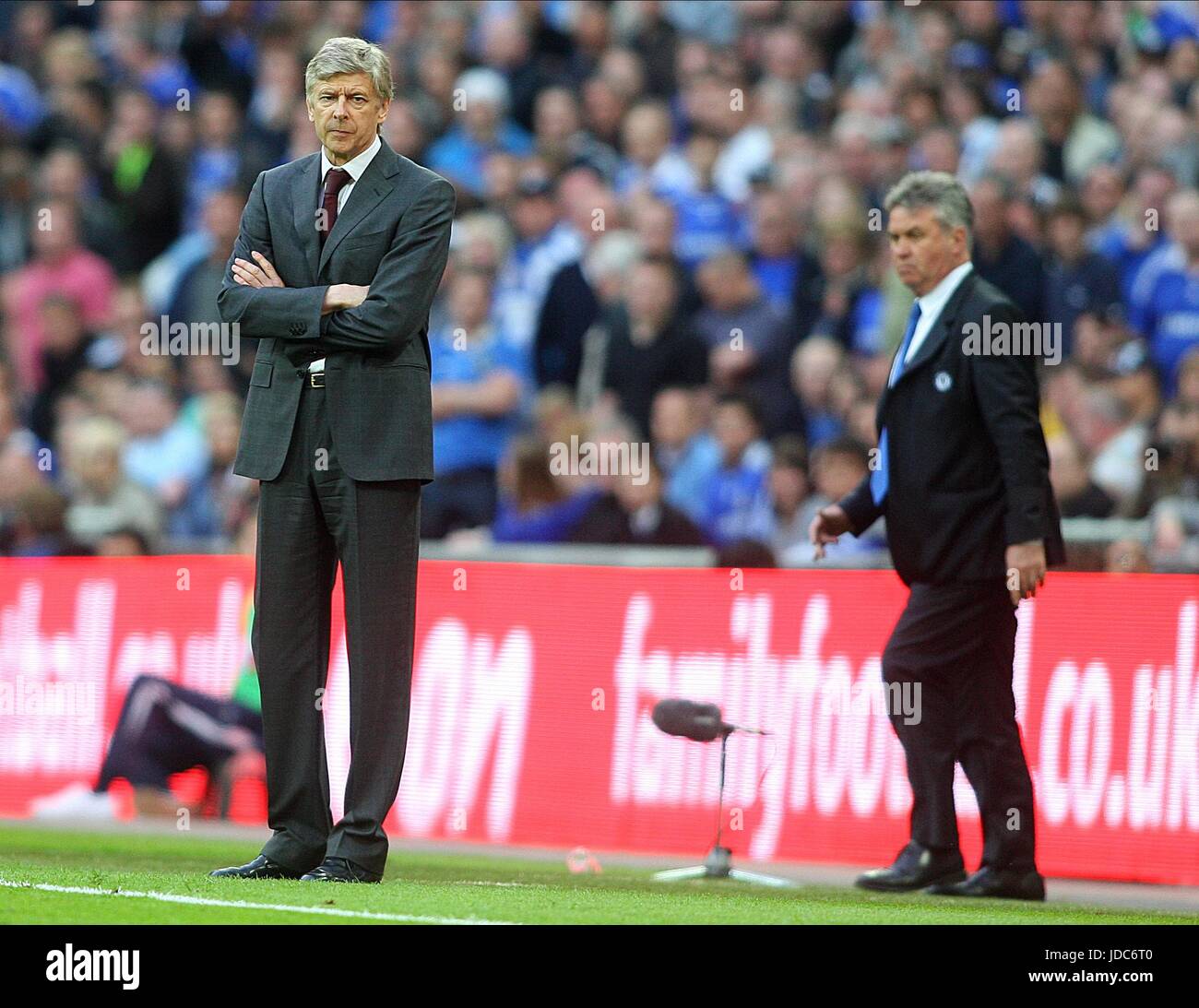 ARSENE WENGER ARSENAL FC MANAGER WEMBLEY STADIUM LONDON ENGLAND 18 ...