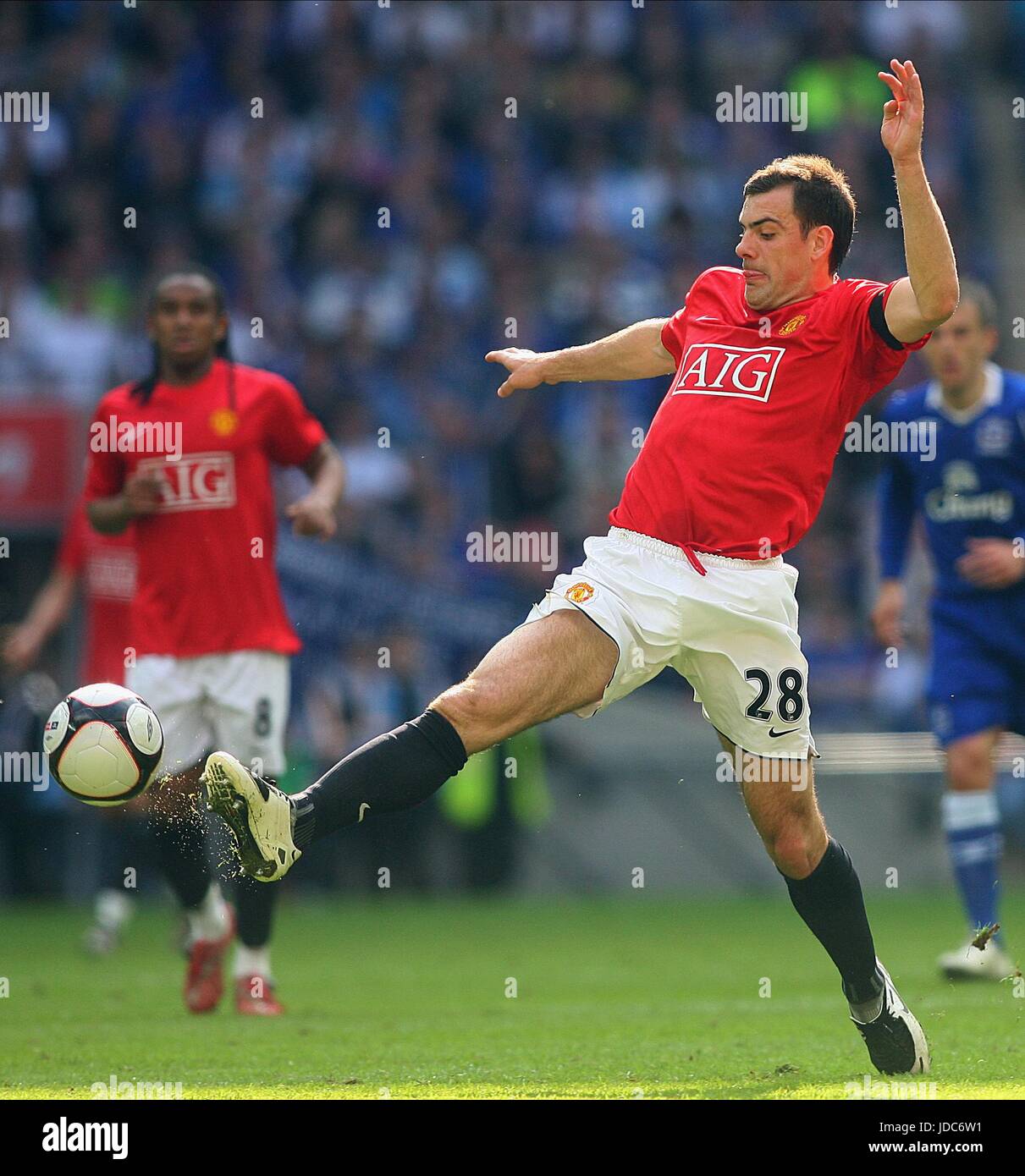 DARREN GIBSON MANCHESTER UNITED FC WEMBLEY STADIUM LONDON ENGLAND 19 ...