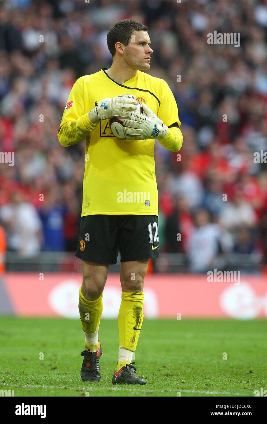 BEN FOSTER MANCHESTER UNITED FC WEMBLEY STADIUM LONDON ENGLAND 19 April ...