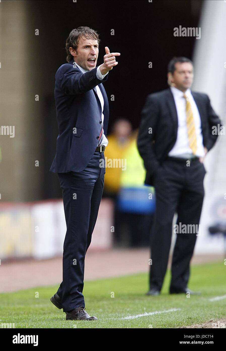 GARETH SOUTHGATE MIDDLESBROUGH FC MANAGER THE RIVERSIDE MIDDLESBROUGH ...