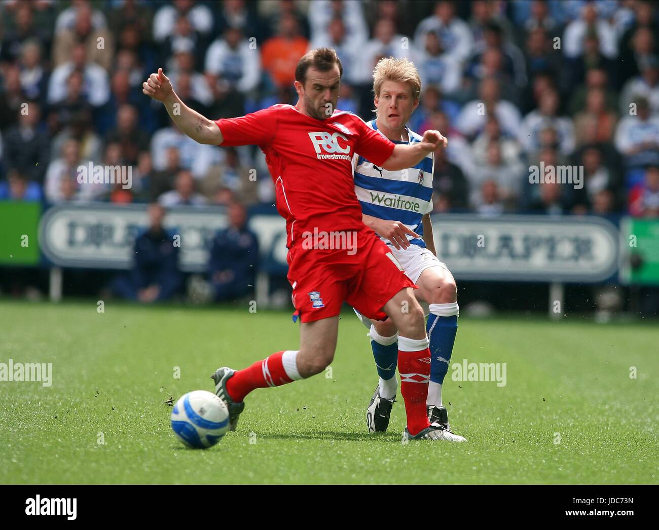 DAN HARDING & JAMES MCFADDEN READING V BIRMINGHAM CITY MADEJSKI STADIUM ...