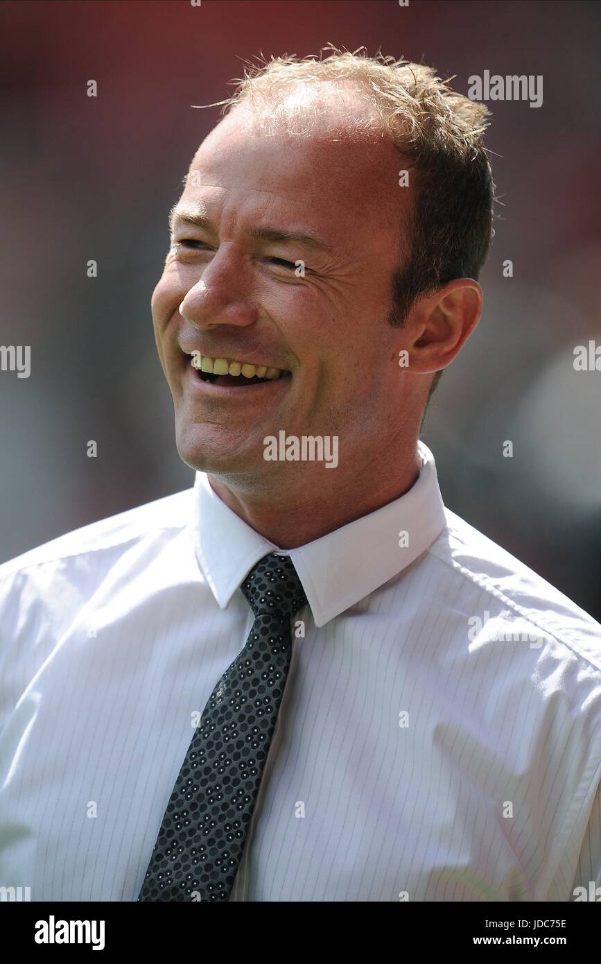 ALAN SHEARER NEWCASTLE UNITED FC MANAGER ANFIELD LIVERPOOL ENGLAND 03 ...