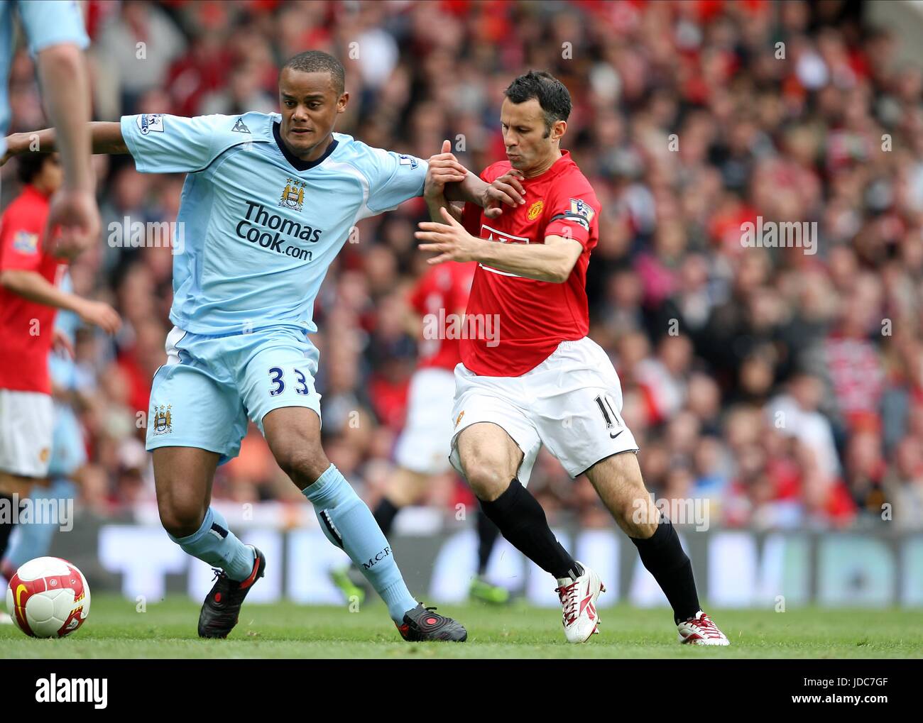 VINCENT COMPANY & RYAN GIGGS MANCHESTER UNITED V MANCHESTER OLD ...