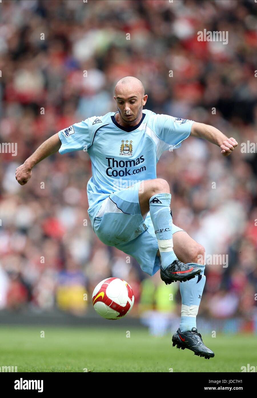 STEPHEN IRELAND MANCHESTER UNITED V MANCHESTER OLD TRAFFORD MANCHESTER ...