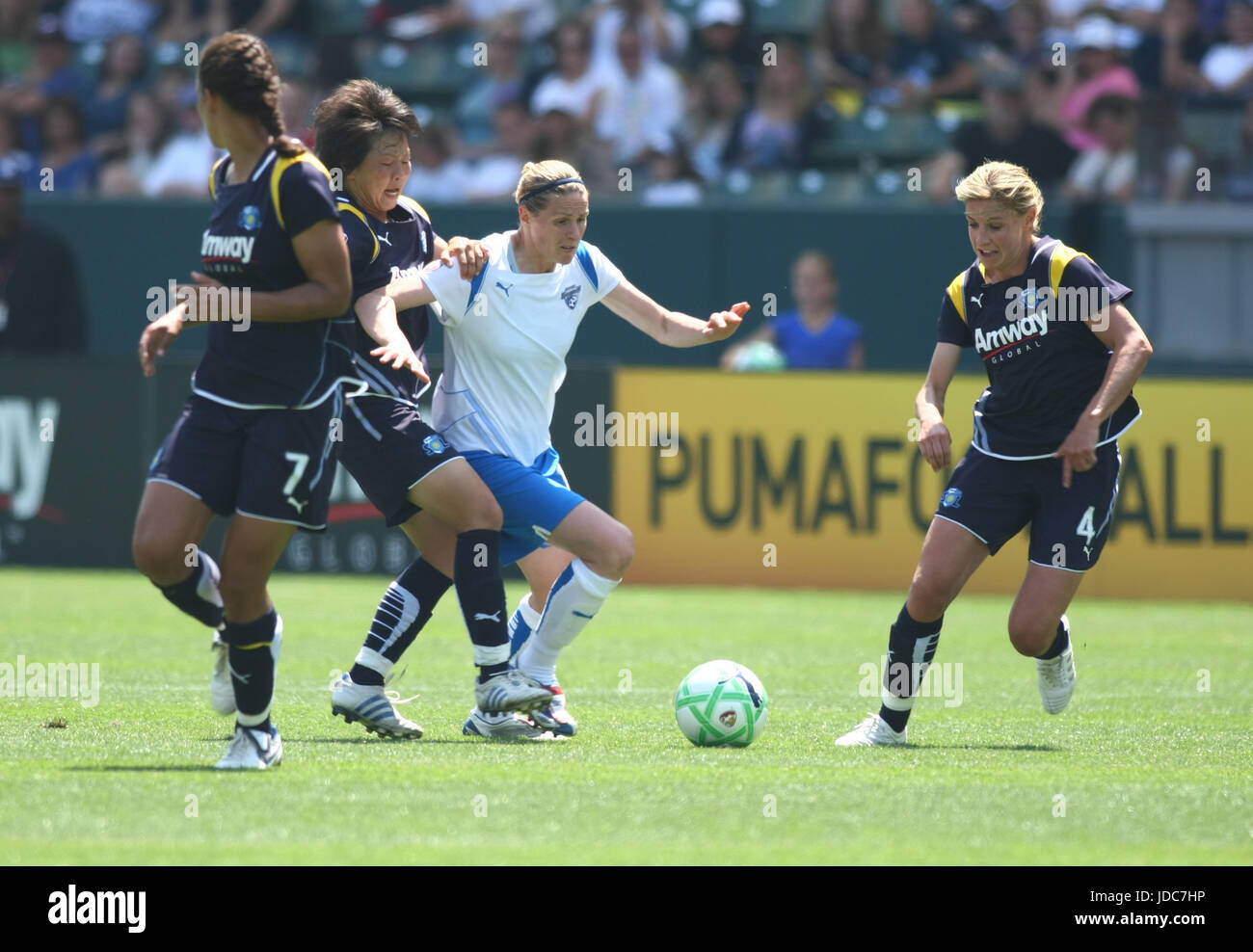AYA MIYAMA KELLY SMITH ALY W LOS ANGELES SOL V BOSTON BREAK CARSON LOS ...