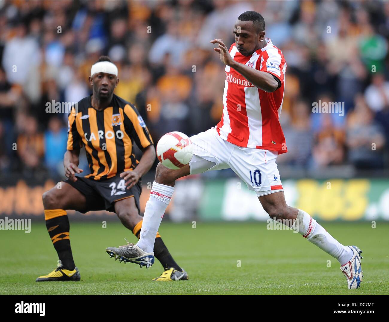 KAMIL ZAYATTE & RICARDO FULLER HULL V STOKE CITY KC STADIUM HULL ...