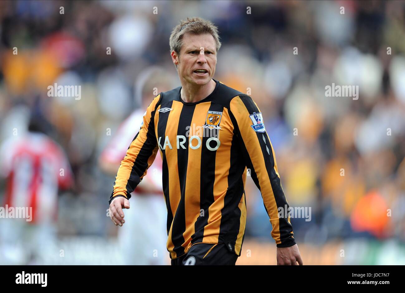 NICK BARMBY HULL CITY FC KC STADIUM HULL ENGLAND 09 May 2009 Stock ...