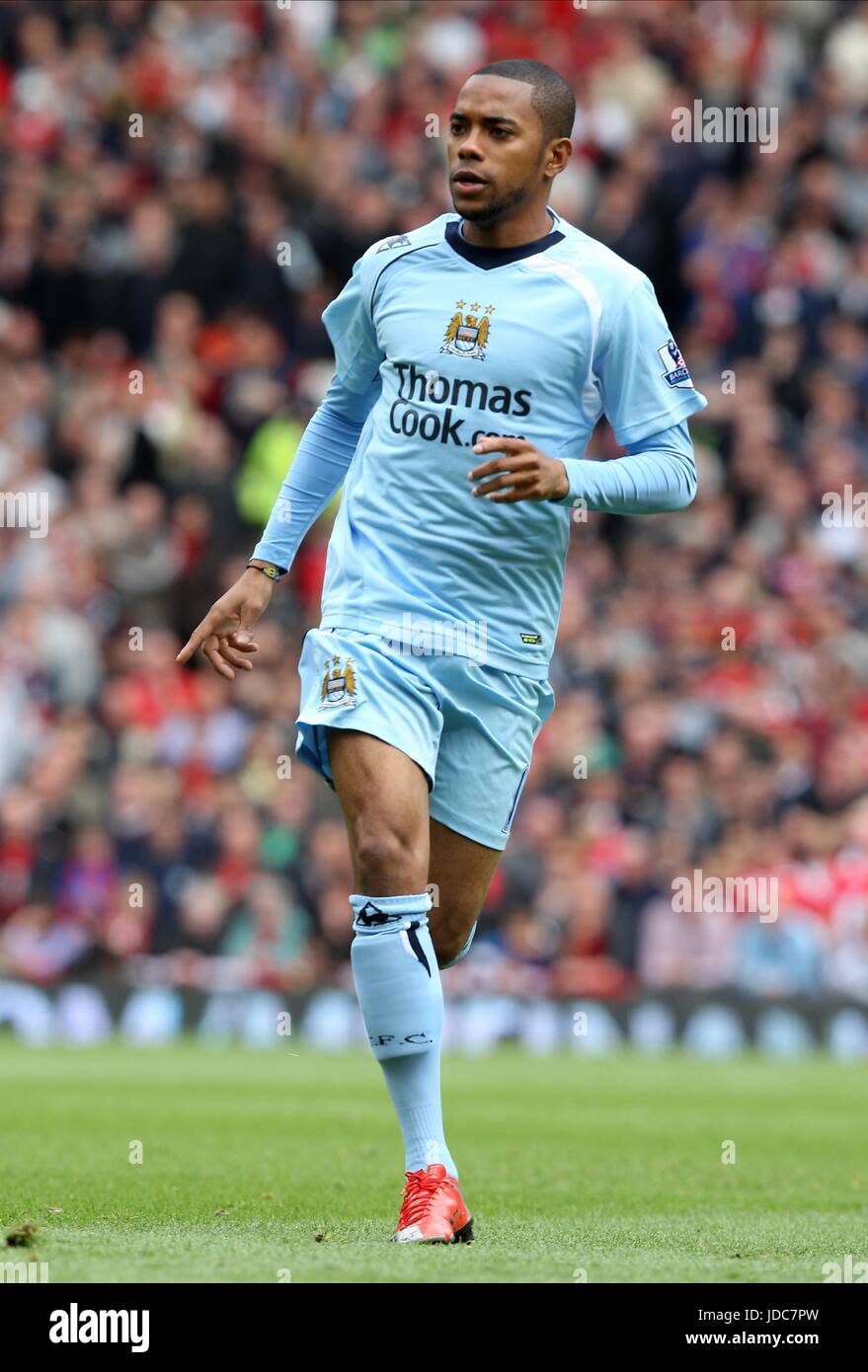 ROBINHO MANCHESTER CITY FC OLD TRAFFORD MANCHESTER ENGLAND 10 May 2009 ...