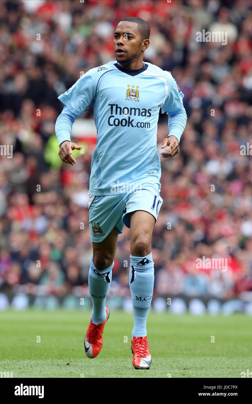 ROBINHO MANCHESTER CITY FC OLD TRAFFORD MANCHESTER ENGLAND 10 May 2009 ...